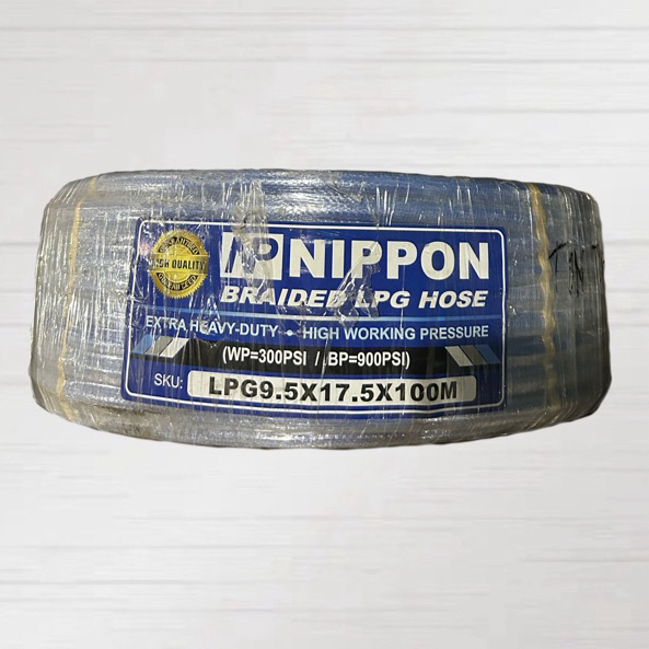 NIPPON Braided LPG Hose 3/8 x 100Meters | Shopee Philippines