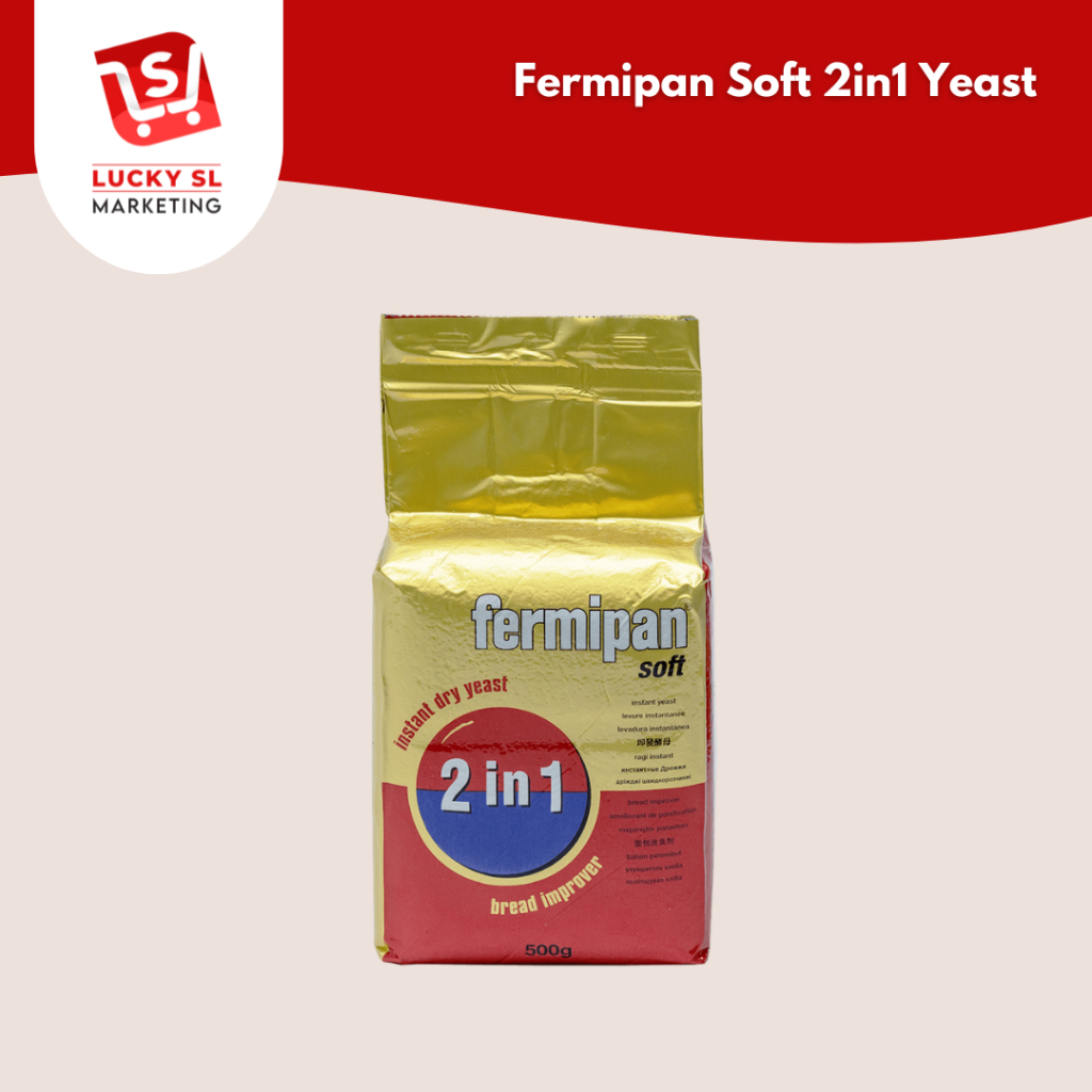 Fermipan Soft 2in1 Yeast 500grams | Shopee Philippines
