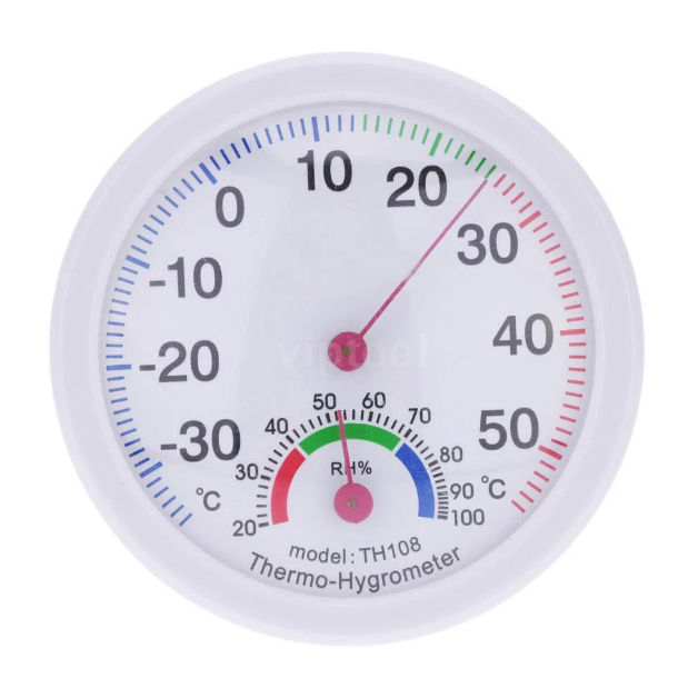 MT- Mini Indoor Analog Temperature Humidity Meter (-35~55°C) | Shopee ...