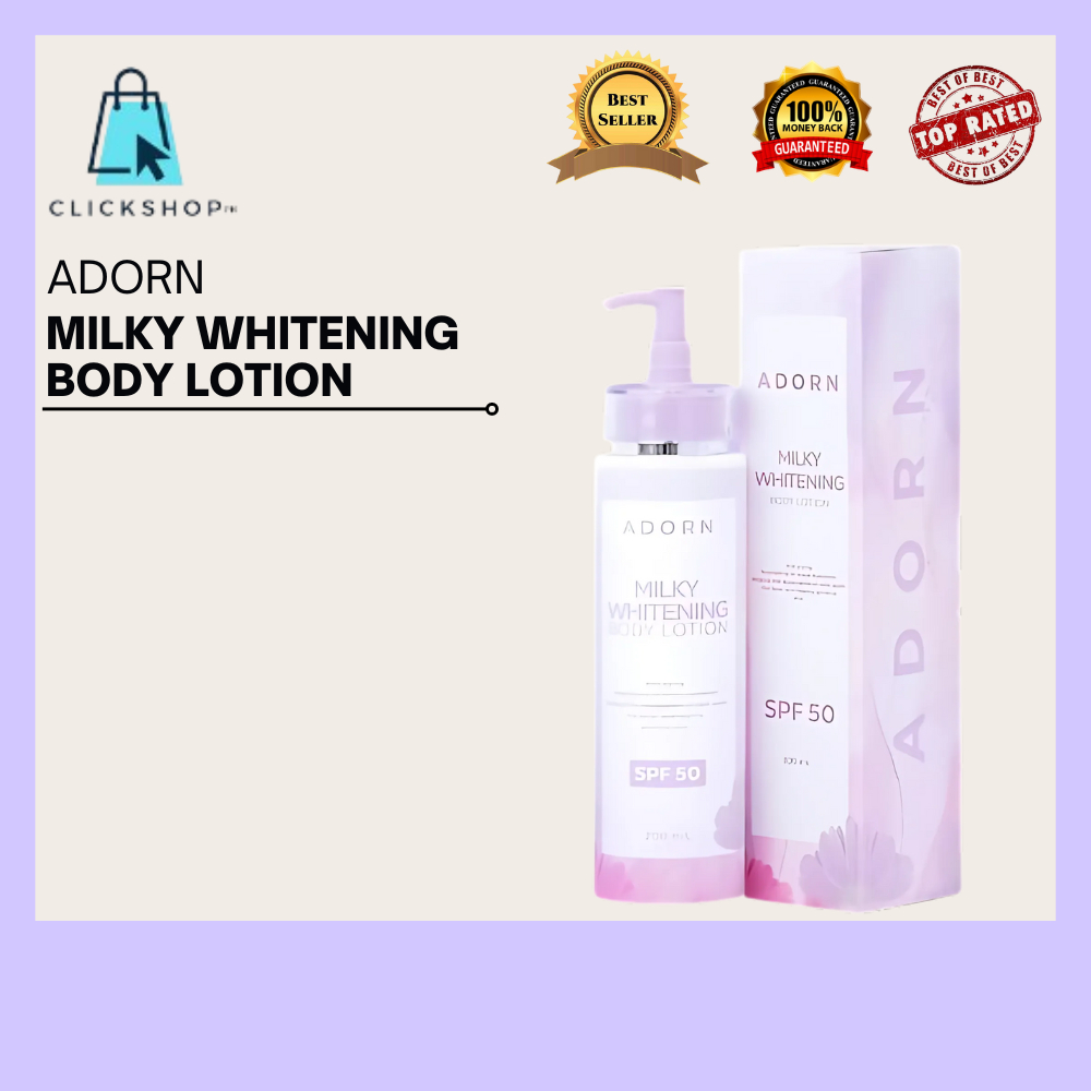 ADORN Milky Whitening Body Lotion SPF50 by Calmskin | by Camille ...
