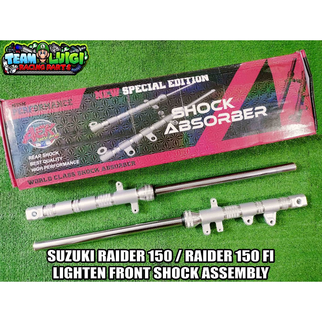 AEK SUZUKI RAIDER 150 / RAIDER 150 FI LIGHTEN FRONT SHOCK ASSEMBLY 100% ...