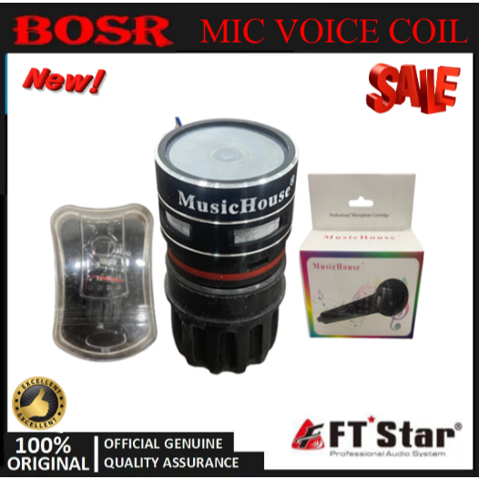 ORIGINAL MusicHouse UNIVERSAL MICROPHONE VOICE COIL | Shopee Philippines