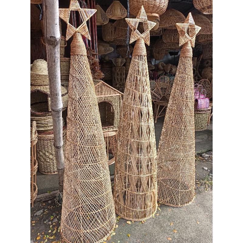 Rattan Christmas Tree/handmade Christmas tree/5ft | Shopee Philippines