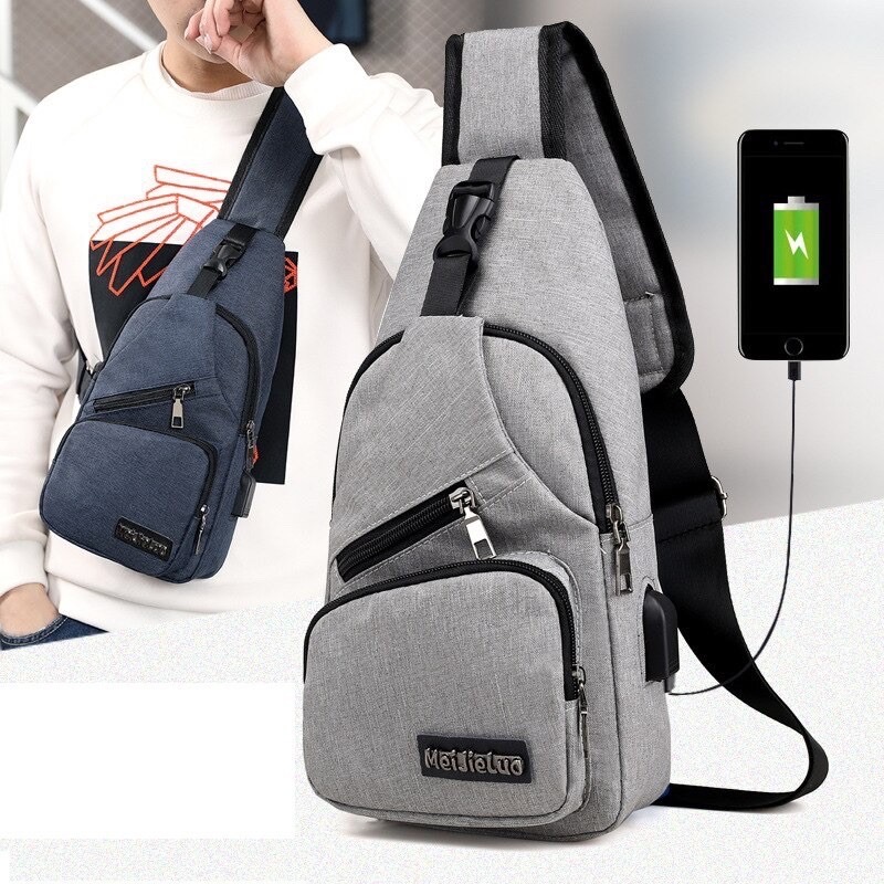 New style men's chest bag messenger shoulder bag chest bag Crossbody ...
