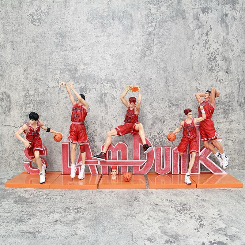 Anime slamdunk action figure, gk knock off, brown box, 27cm to 36cm ...