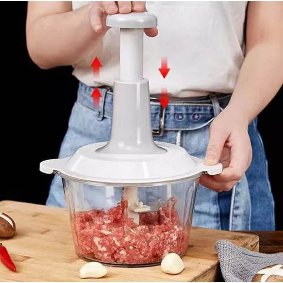 Vegetable and meat grinder, hand pushing grinder/manual blender, dice ...