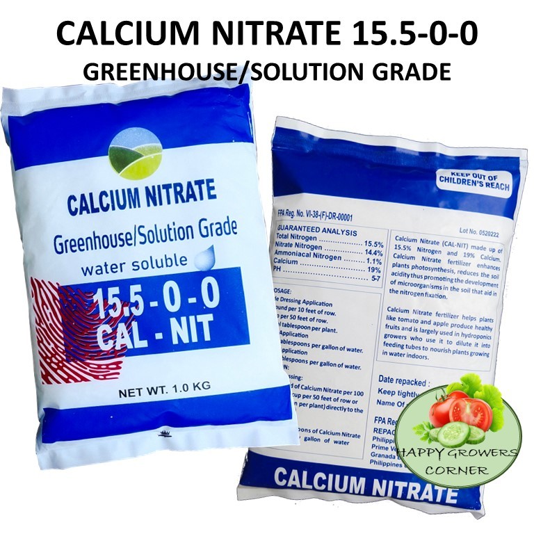 MASTERBLEND CALCIUM CALCINIT 15.5-0-0 WATER SOLUBLE FERTILIZER ...