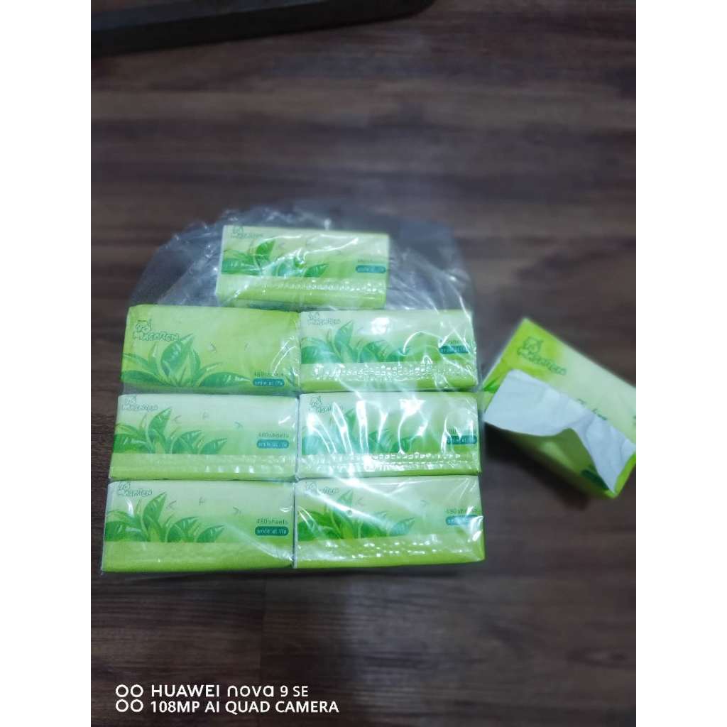 Facial tissue 3-Ply soft tissue cleaning tissue paper 8pack MACARON TISSUE ( RXK.CH ) | Shopee ...