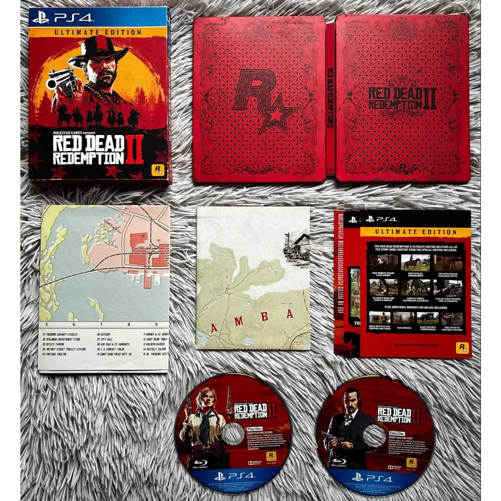 Red Dead Redemption 2 Ultimate Edition PS4 Playstation 4 Original CD ...
