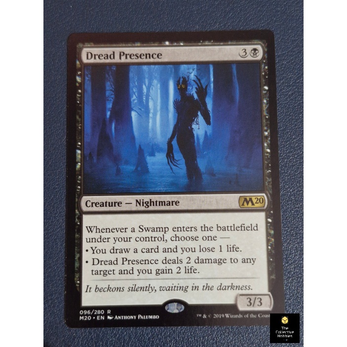 Magic the Gathering - MTG Card Game - Dread Presence - [BLACK] / [ID ...