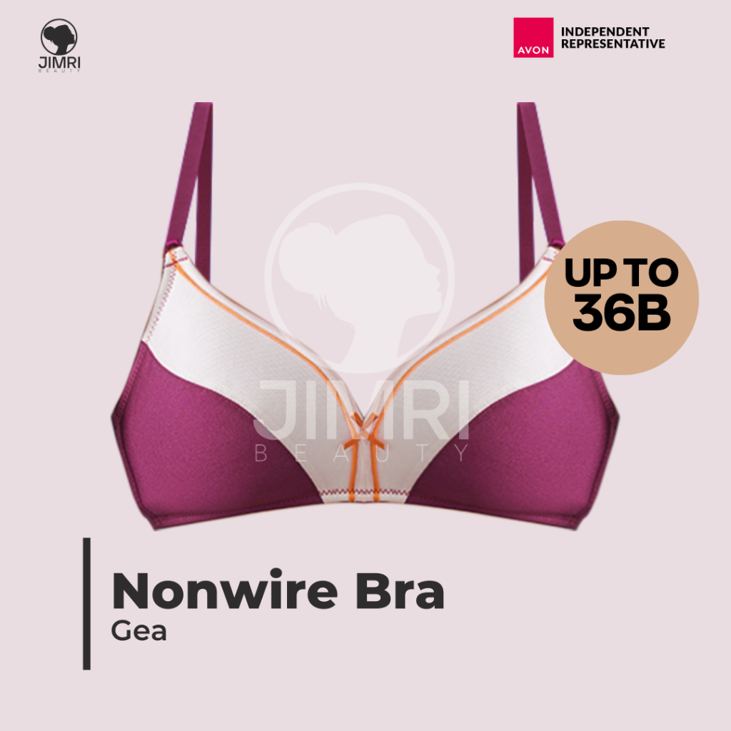 Avon Nonwire Bra Everyday Comfort Bra- Gea | Shopee Philippines