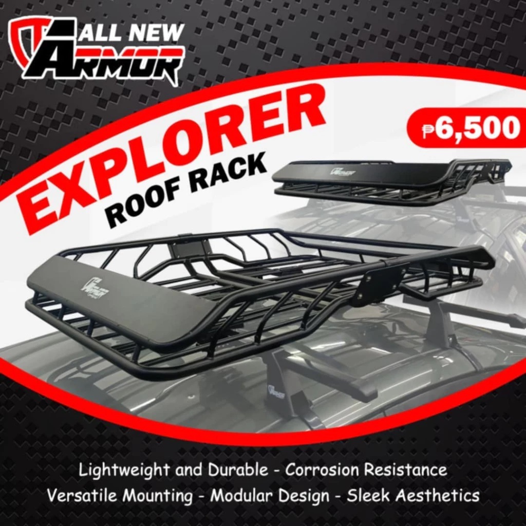 Armor Explorer Roofrack | Lightweight and Durable | Modular Design ...