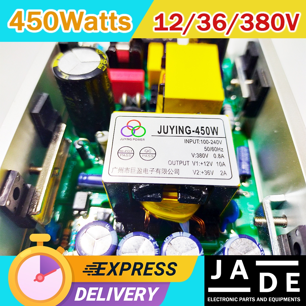 HIGH POWER 450 WATTS MOVING HEAD POWER SUPPLY 12V/36V/380VOLTS | Shopee ...