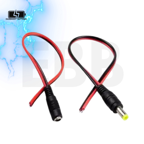 15cm 12V DC Plug Male Female Barrel DC Jack - Pigtail male female - DC ...