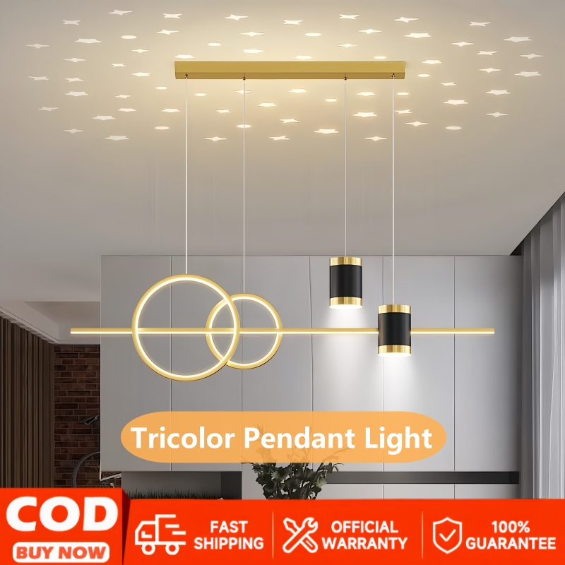 Kitchen Modern Chandelier Ceiling Lamp Light Bar Counter Drop Light ...