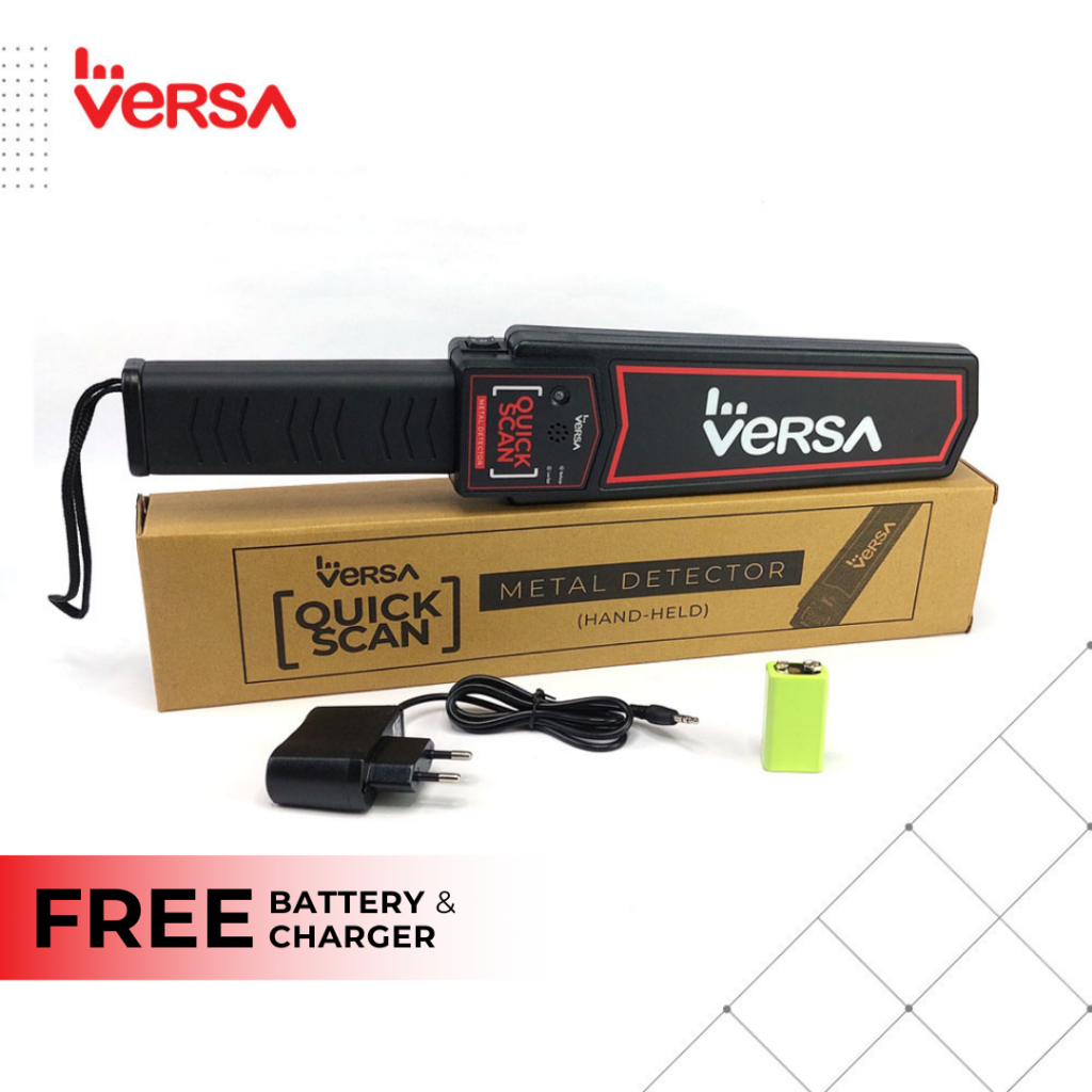 Versa Quick Scan Handheld Metal Detector | Shopee Philippines