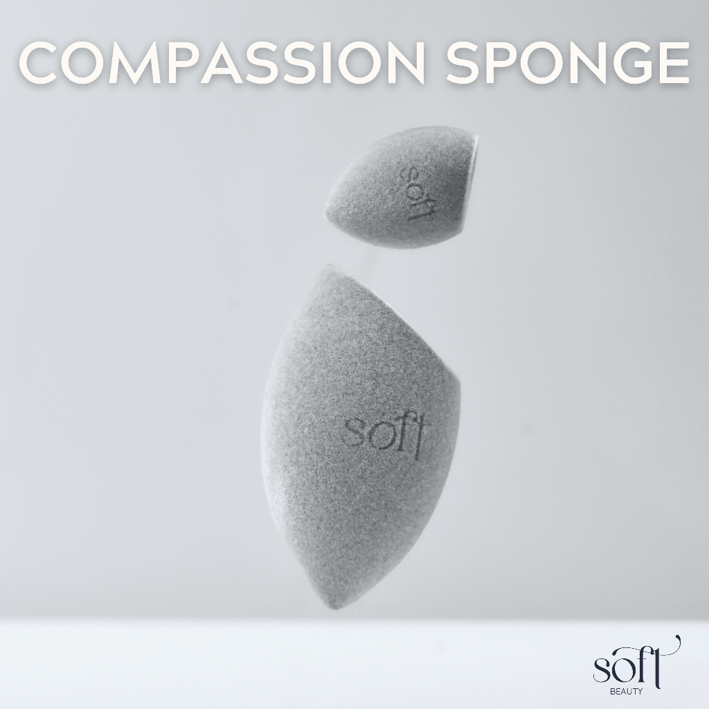 Soft Beauty Compassion Sponge Set - Reusable Small and Regular-Sized ...