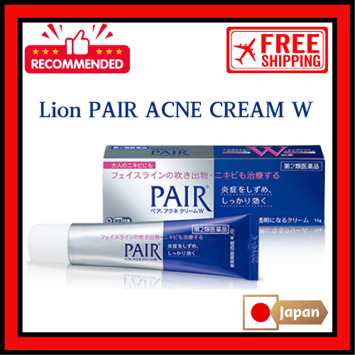 [IN-STOCK] Lion Pair Acne Cream W Facial Cream 14g / 24g [ Direct from ...