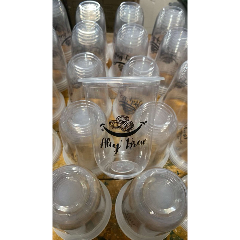 U-cups 16oz with customized print 300pcs(no lids) | Shopee Philippines