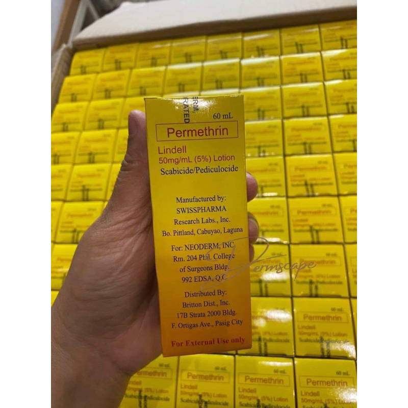 PERMETHRIN (Lindell) LOTION for Kuto Scabies Galis | Shopee Philippines