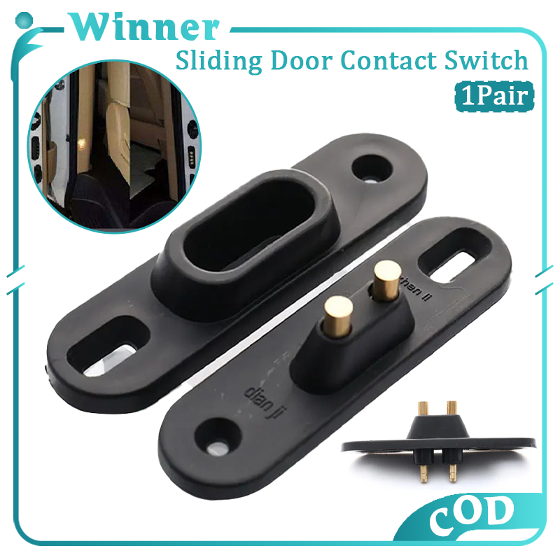 2PCS Car Sliding Door Contact Switch For VW FORD Alarm Central Locking ...