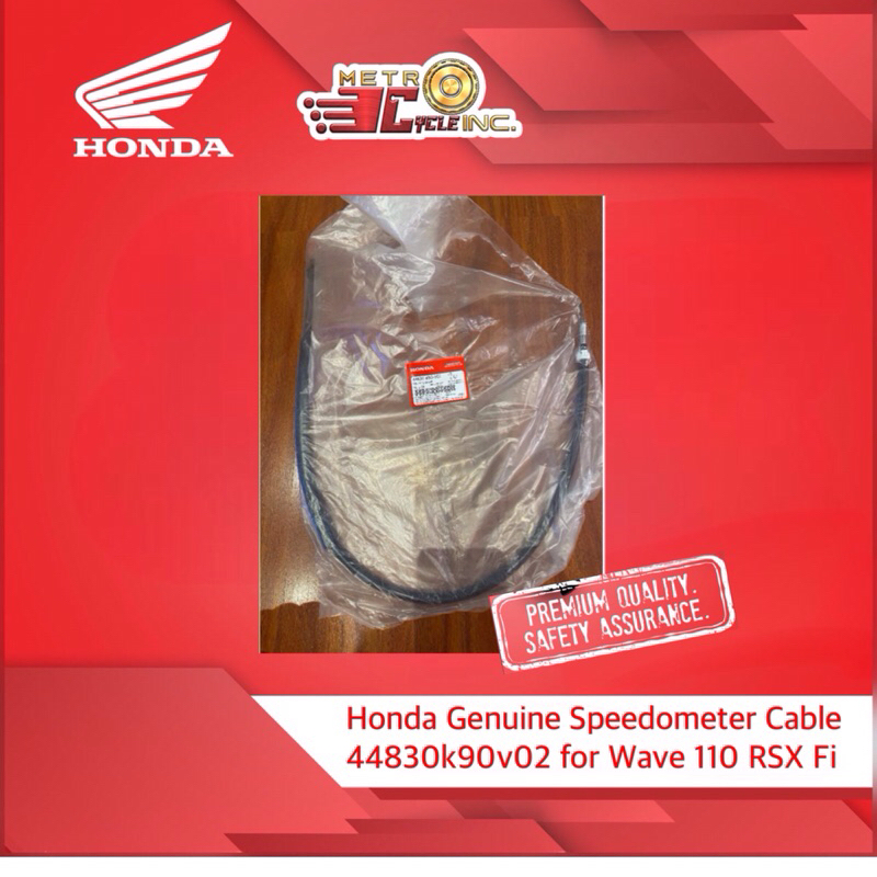 Honda Genuine Speedometer Cable 44830k90v02 for Wave 110 RSX Fi ...