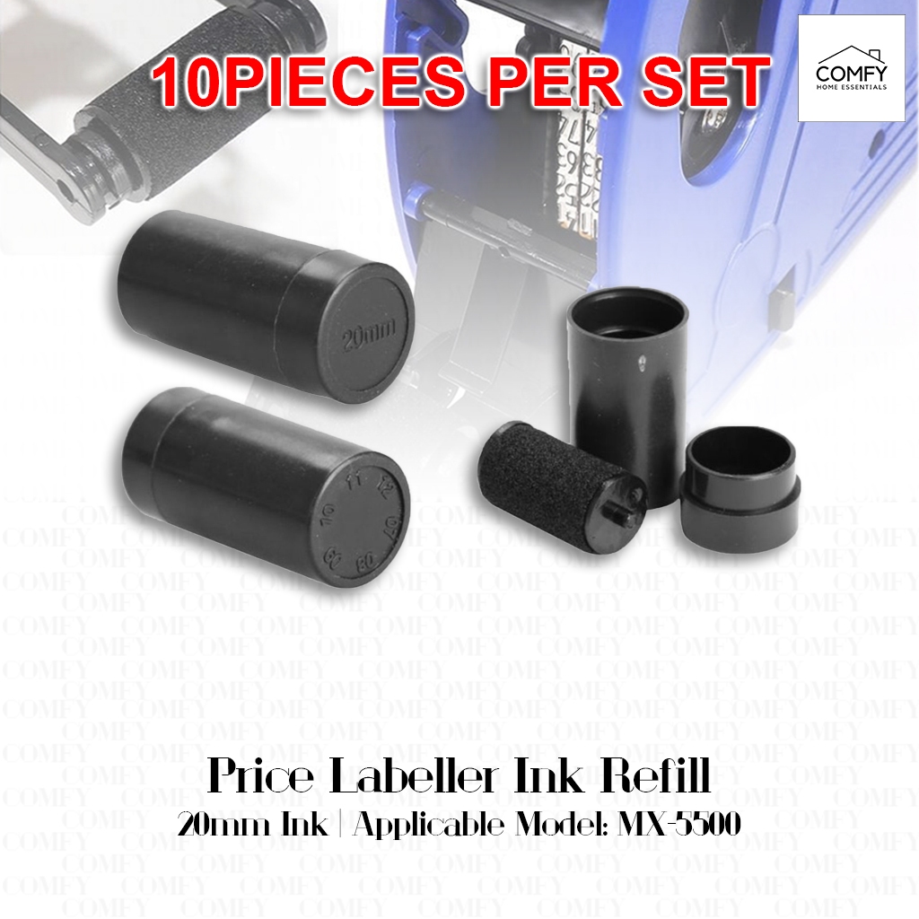 Ink Roll Ink Cartridge Replacement For Price Labeller MX-5500 Refill ...