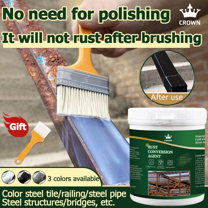 Rust Remover Primer Paint Coating For Rusty Metal Anti Rust Paint For ...