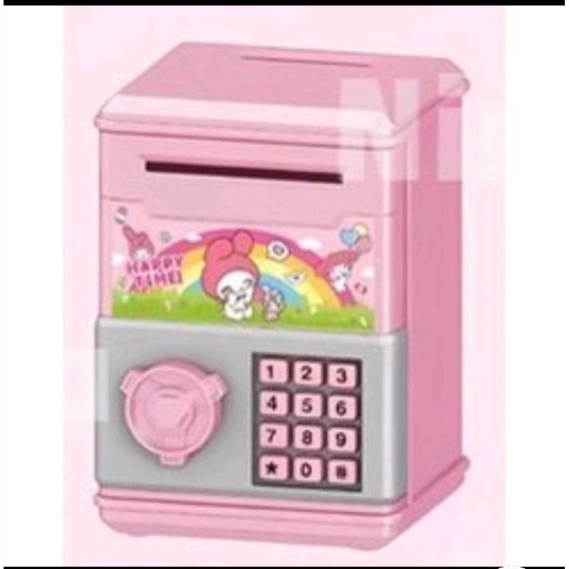 Children's cute piggy bank coin bank toy sanrio design (random design ...