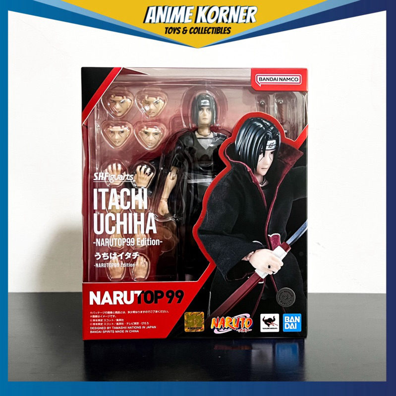 S.H. Figuarts SHF Itachi Uchiha Narutop 99 Tamashii Nations - Sealed ...