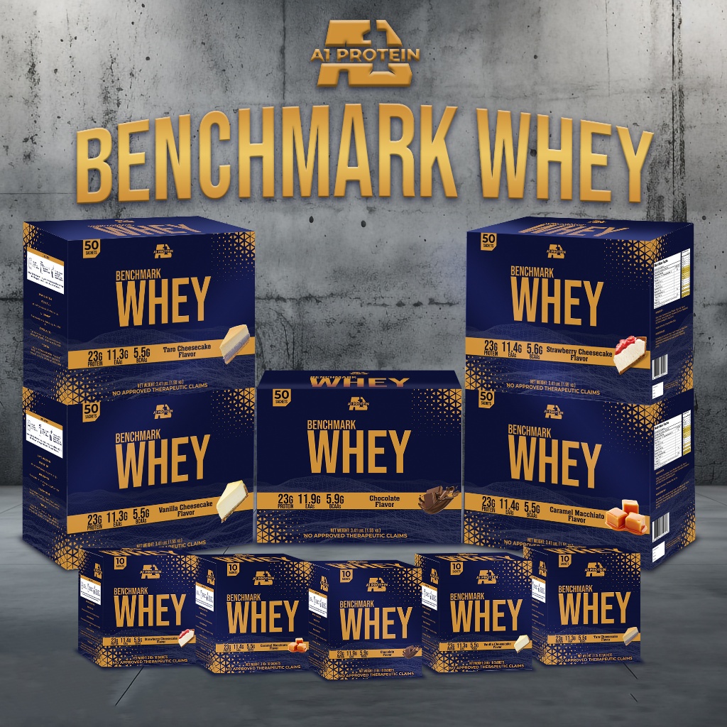 A1 Protein Whey Concentrate - Benchmark 50Servings | Shopee Philippines
