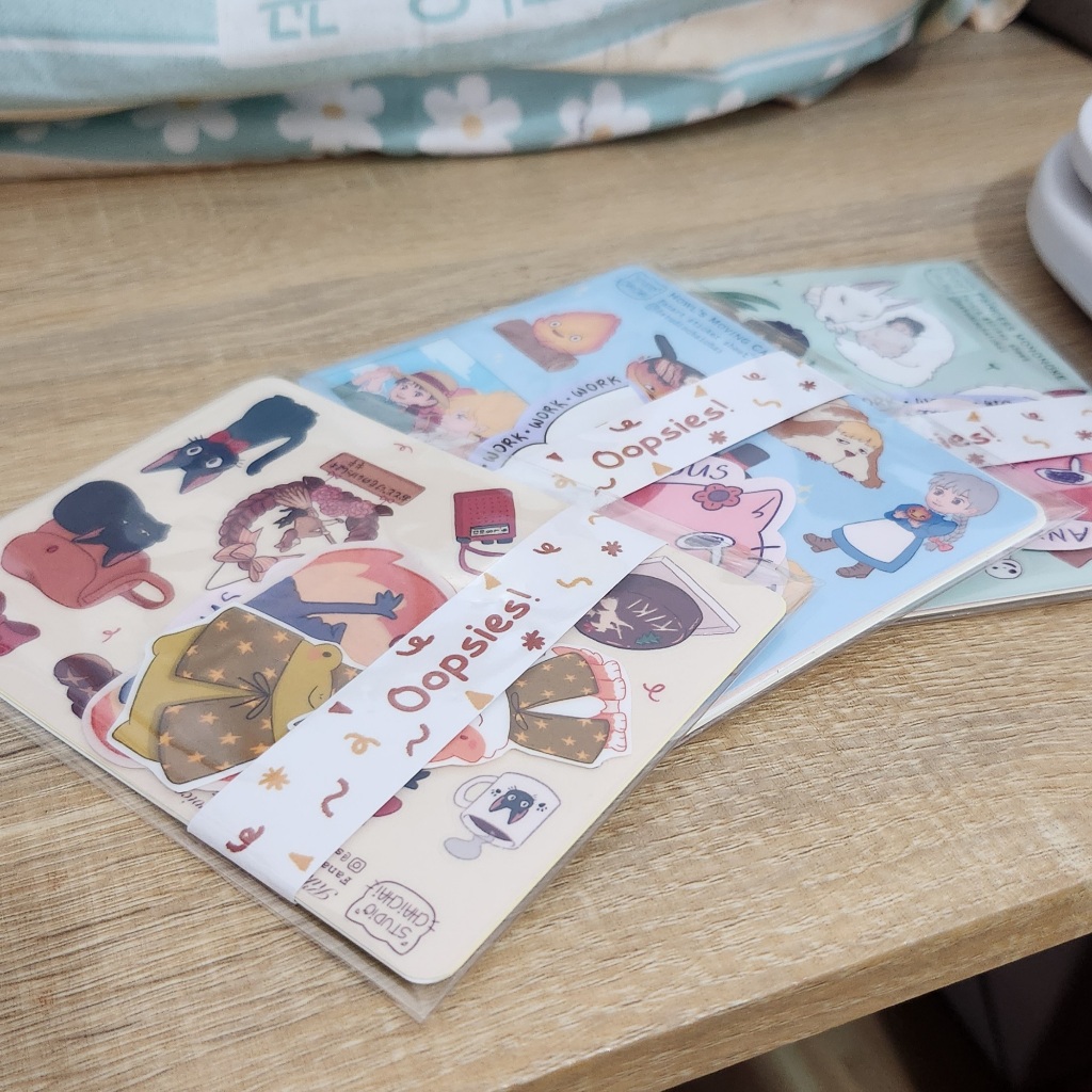 Oopsies Sticker Pack | StudioChaichai | Shopee Philippines