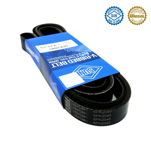 SUN V-Ribbed Belt 6PK2045 for Suzuki Grand Vitara 2.4 2009-2017 ...