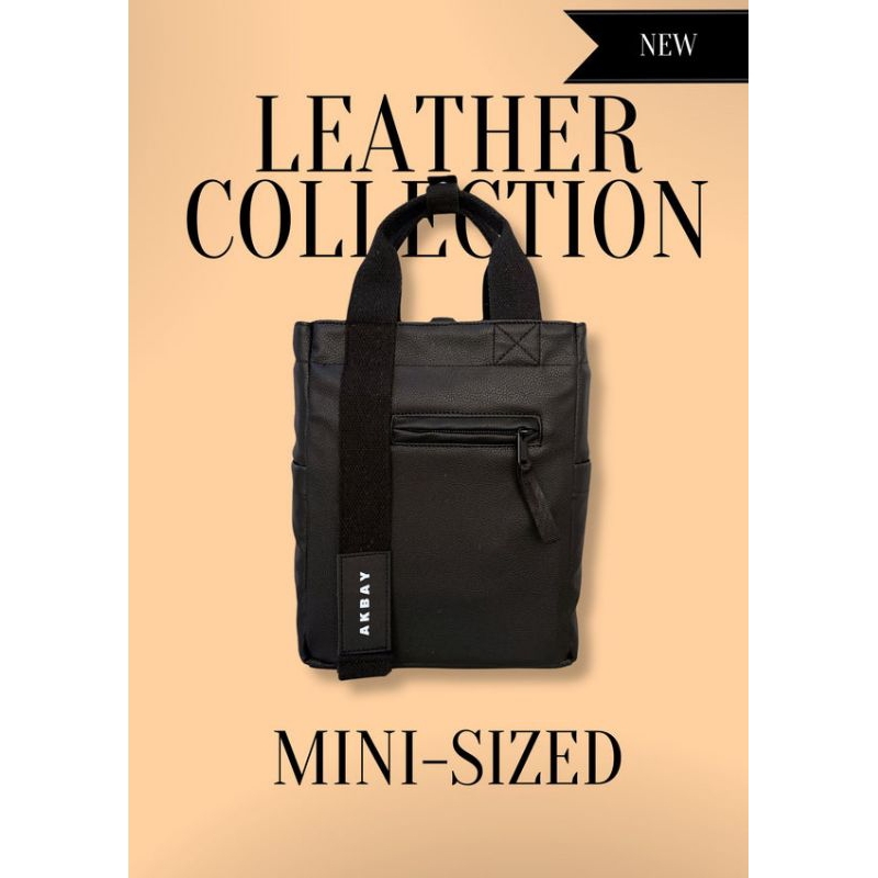 AKBAY MINI MATTE VEGAN LEATHER BAG | Shopee Philippines