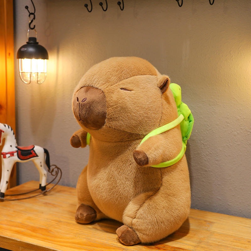 Cute Capybara Plush Simulation Capibara Doll Kawaii Anime Fluffty Toy ...