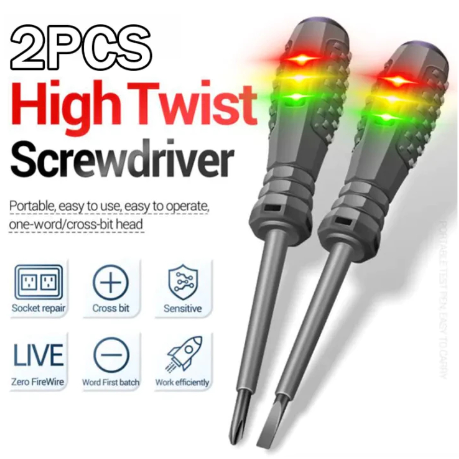 High Twist Screwdriver Tester Pen Electric Detector Pencil Screwdriver ...