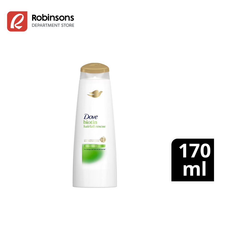Dove Shampoo Biotin Hair Fall Rescue 170ML | Shopee Philippines