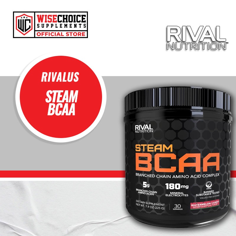 Rivalus Steam BCAA 30 Servings Watermelon | Shopee Philippines