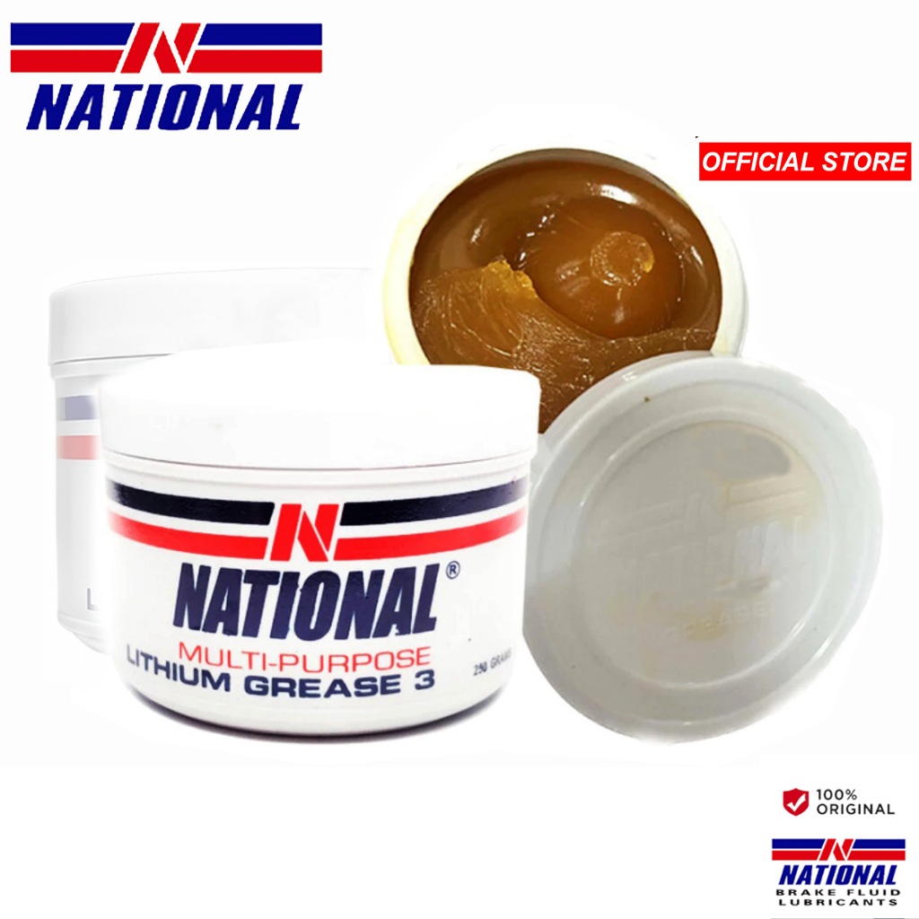 NATIONAL MULTI GREASE 250G / 500G YELLOW ( Grasa ) | Shopee Philippines