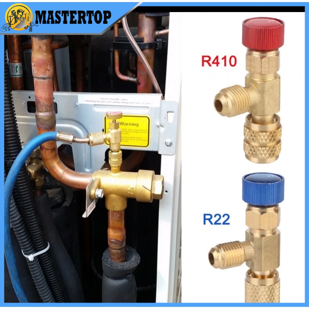 Safety Valve Adapter Air Conditioning Plus Fluoride Valve Adapter R22 ...