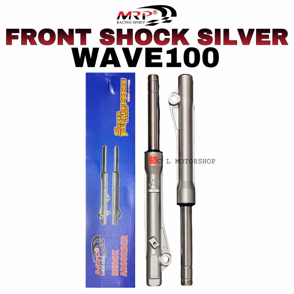 MRP FRONT SHOCK WAVE100 (SILVER) | Shopee Philippines