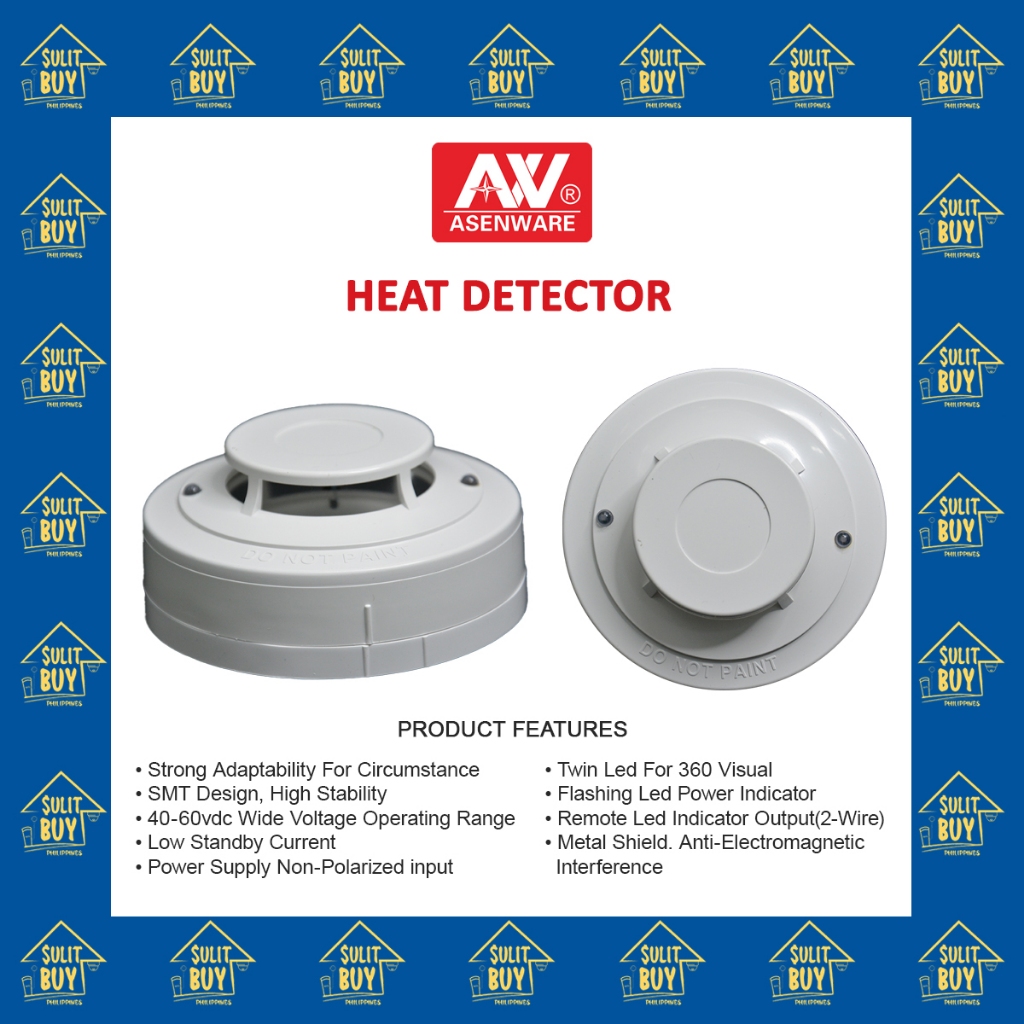 Asenware Conventional Heat Detector | Shopee Philippines