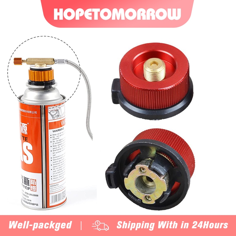 Butane Fuel Canister Adapter Camping Gas Stove Adapter Butane Gas ...