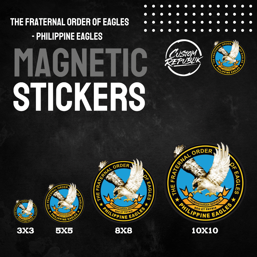 TFOE-PE Magnetic Stickers | Shopee Philippines