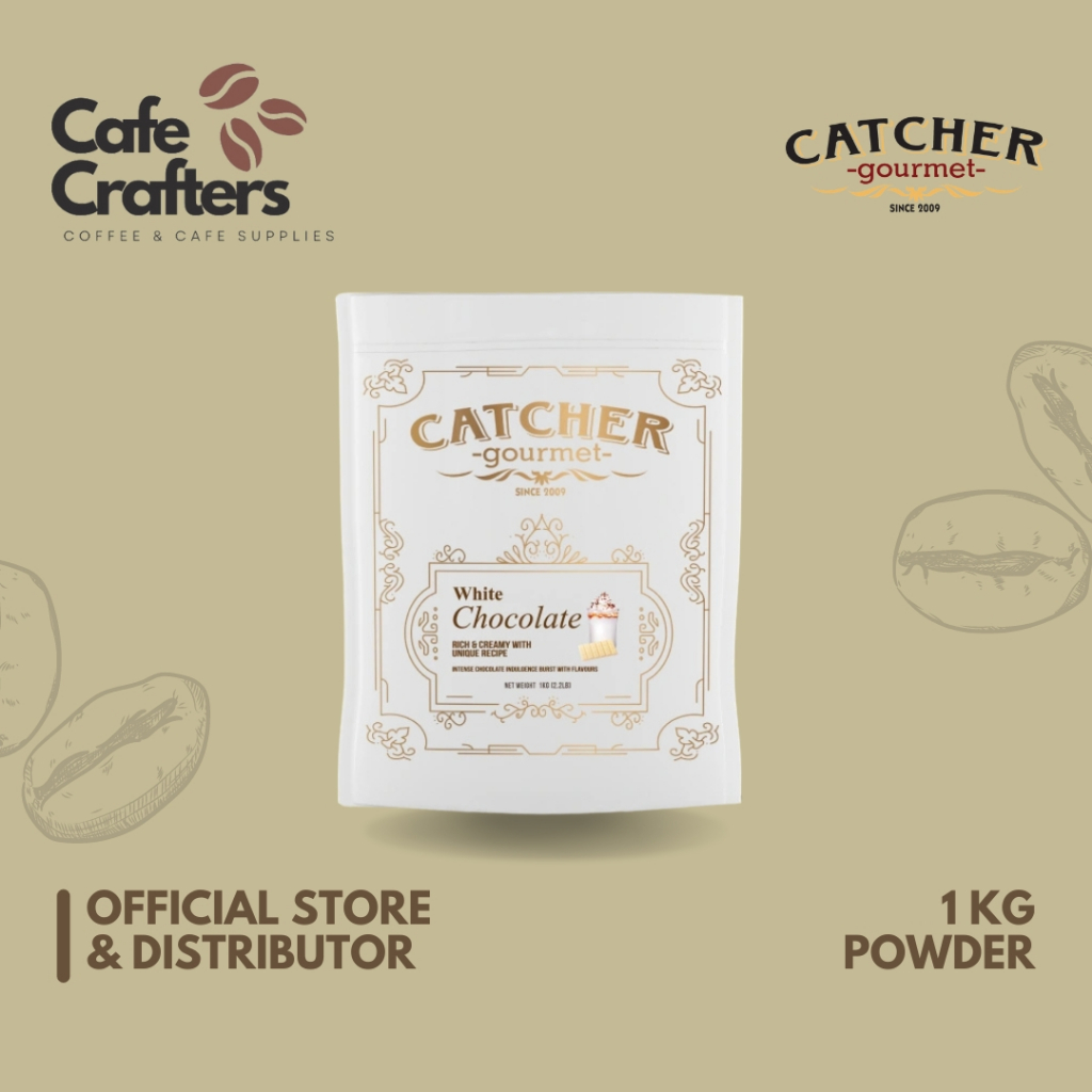 Catcher Gourmet White Chocolate Powder Mix 1KG | Shopee Philippines