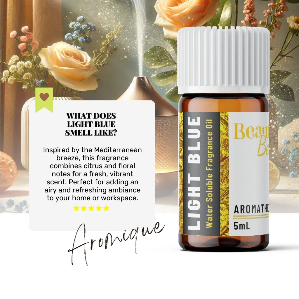LIGHT BLUE Water-Soluble Fragrance Oil for Airy Home Diffuser ...