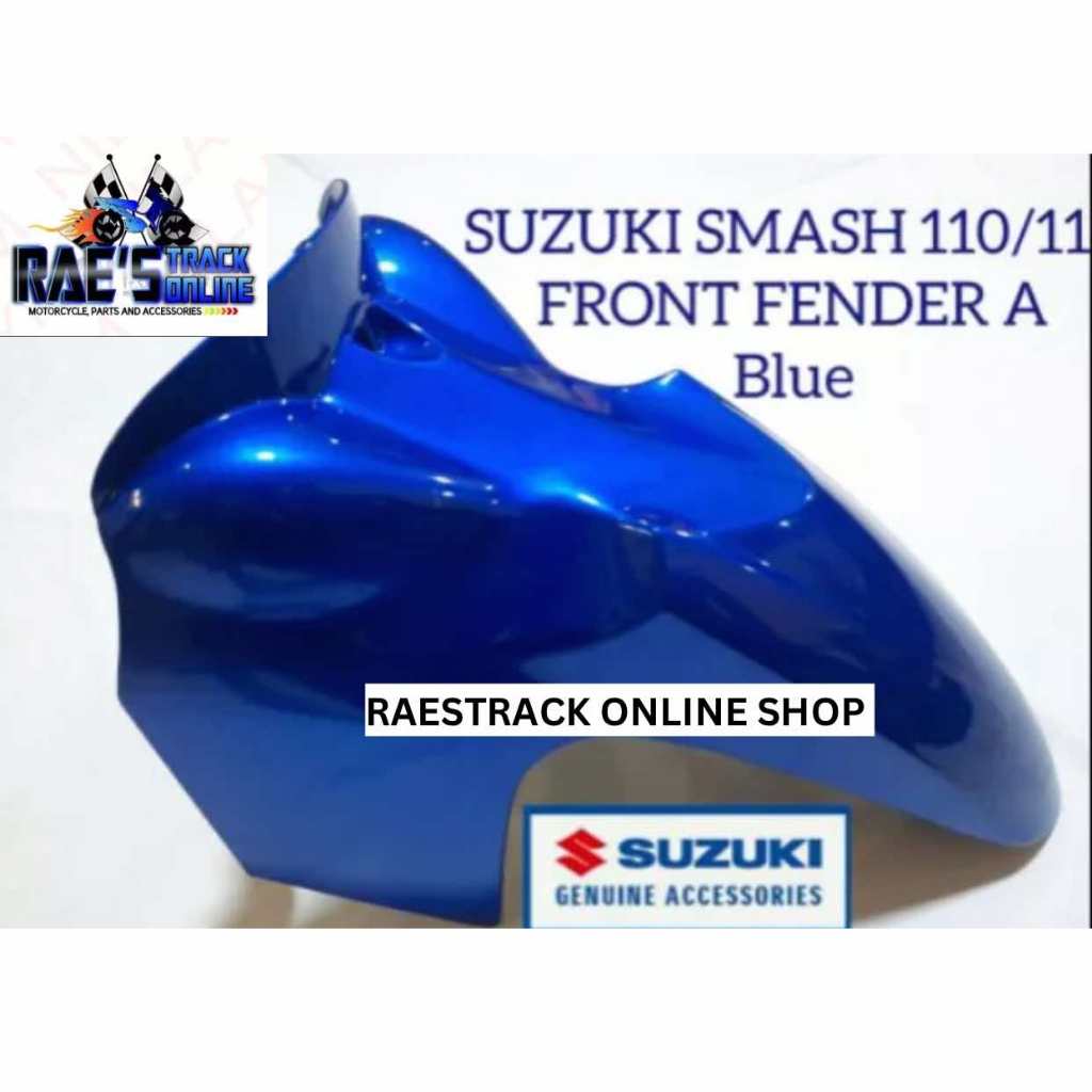 SUZUKI SMASH FRONT FENDER (A) BLUE (YKY) | Shopee Philippines