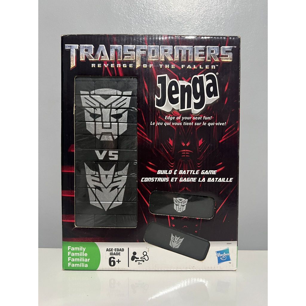 Hasbro Transformers Revenge of the Fallen Jenga | Shopee Philippines