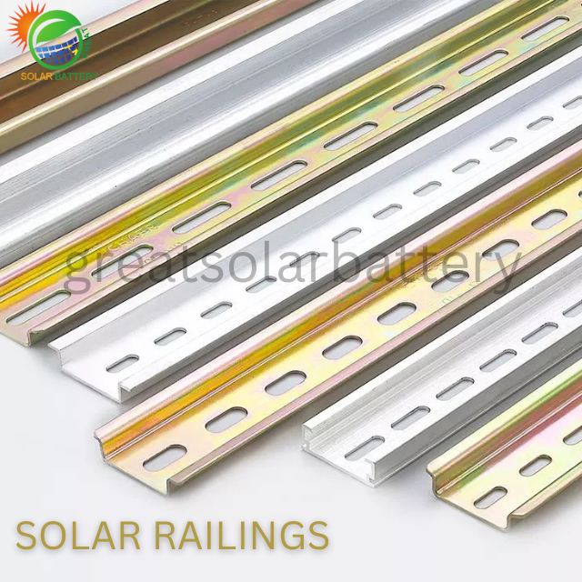 Solar Railings 25cm/50cm Breaker DIN Rail Aluminum or Steel General ...