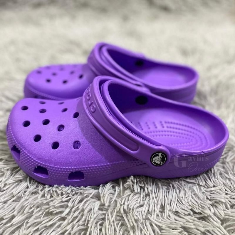 CROCS CLASSIC CLOG IN GALAXY/PURPLE 100% ORIGINAL | Shopee Philippines